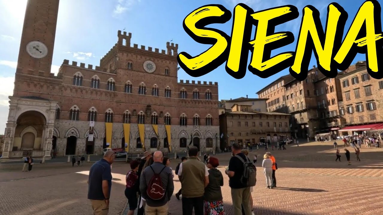 SIENA (TOSCANA- ITALY🇮🇹) 4K, WALKING TOUR 4K - YouTube