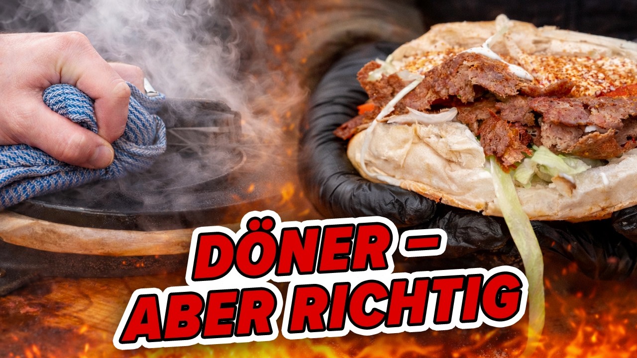 Smash Döner?! In 8 Sekunden zum Backpapierdöner! - YouTube