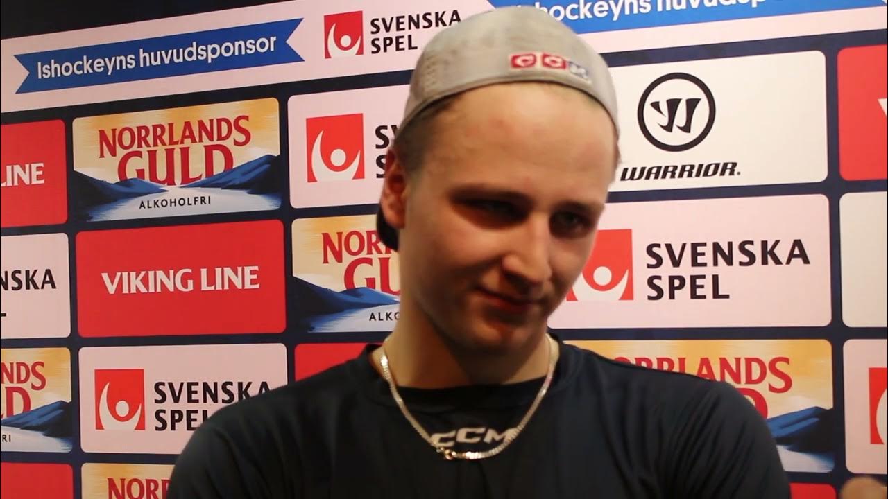 241229 Intervju med Albert Wikman, SSK efter matchen mot Nybro - YouTube