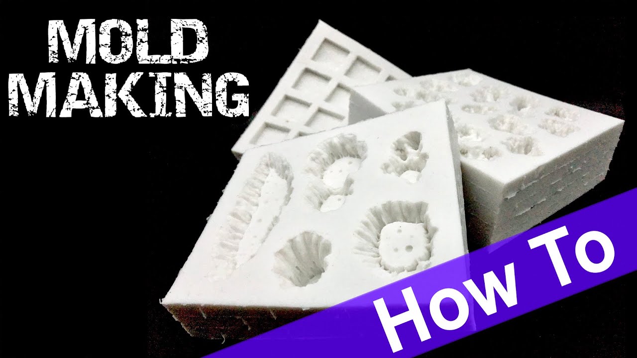 Making Three New Molds with SmoothOn Moldmax 14NT - YouTube
