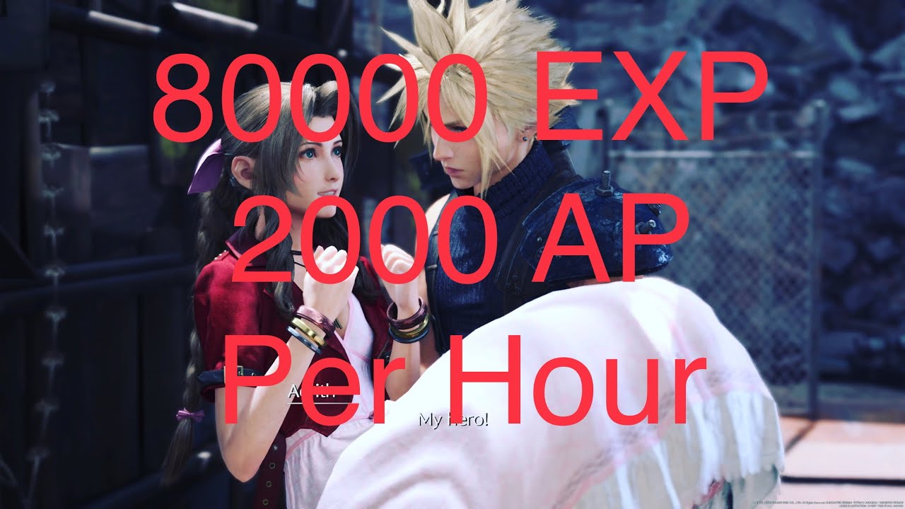 Farming Early EXP/AP FINAL FANTASY VII REMAKE for Chapter 9 - YouTube