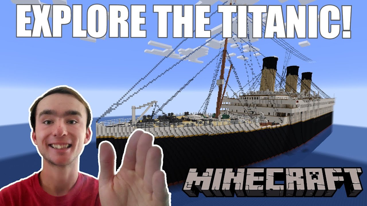 Minecraft | EXPLORE THE RMS TITANIC MAP! +Free download! - YouTube