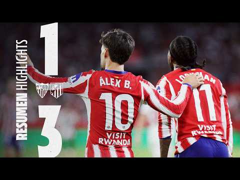 Sevilla FC 1-3 Atlético de Madrid | ⚽ Álex Baena (x2) & Lookman | HIGHLIGHTS, LaLiga - MD3