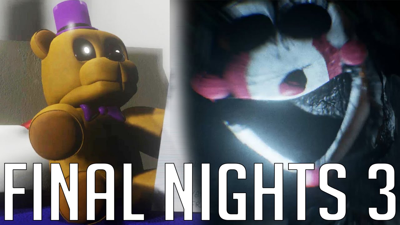 FREDBEAR, GLITCHES & POOPETS | Final Nights 3 | FNaF Fangame - YouTube