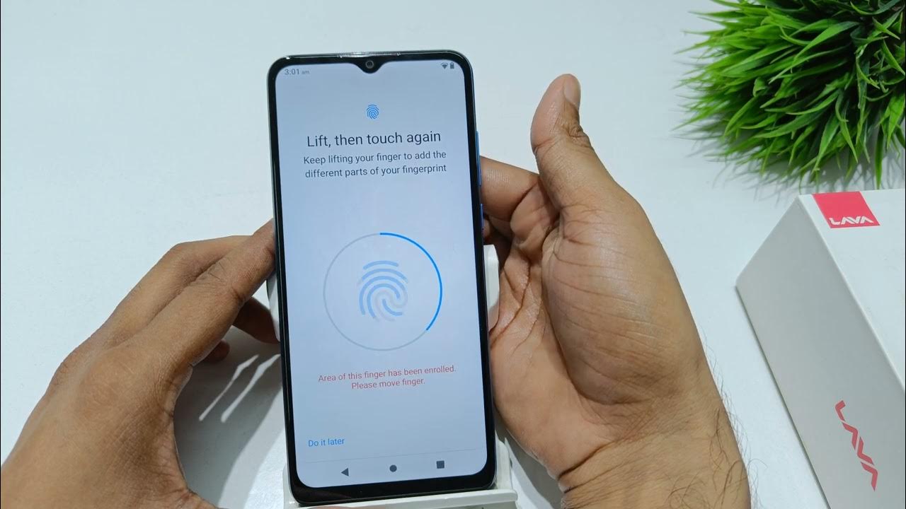 Set fingerprint lock in lava z3,pro,z4 | fingerprint lock | lava z6 me fingerprint lock kaise ...