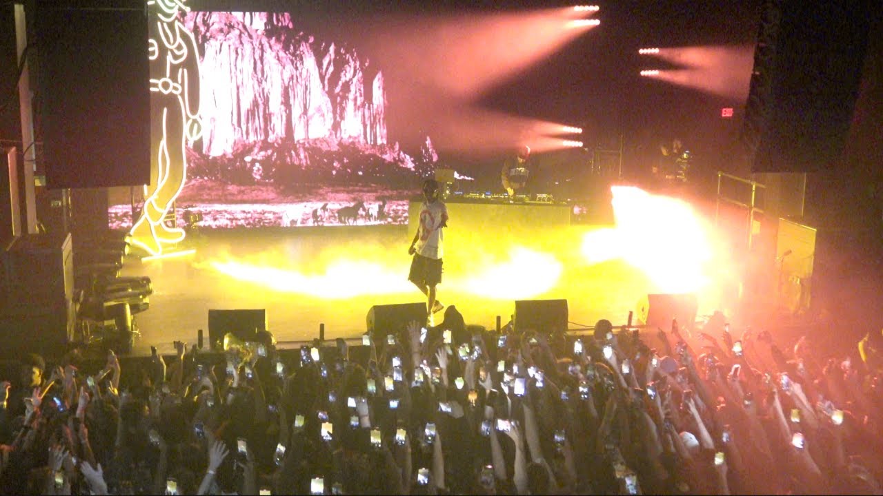 TRAVIS SCOTT DAYS BEFORE RODEO 10 YEAR ANNIVERSARY LIVE IN ATLANTA ...