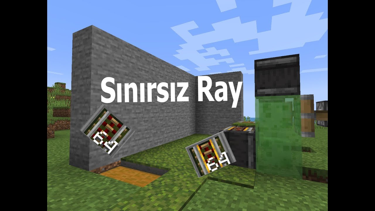 Minecarft Sınırsız Ray Yapımı - YouTube