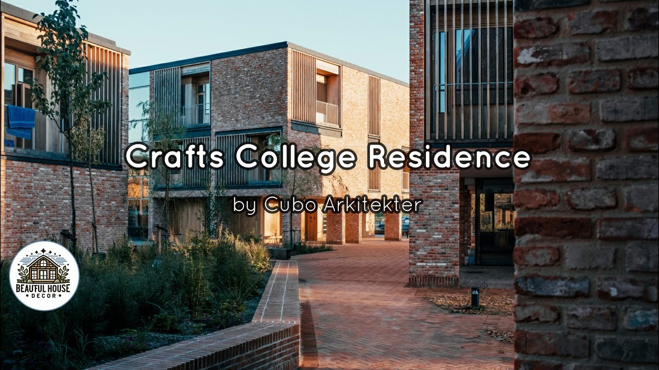 Crafts College Residence in Horsens by Cubo Arkitekter - YouTube