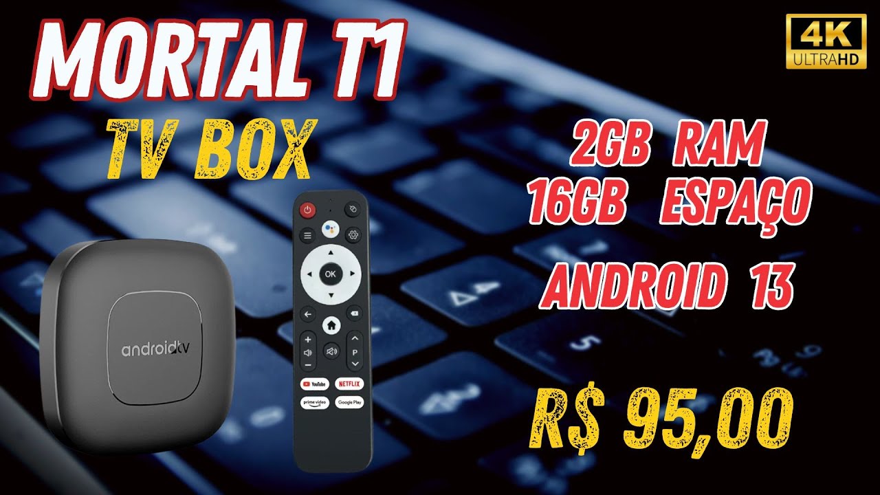 MORTAL T1 a TV BOX de R$ 95,00 (será que é boa ?) - YouTube