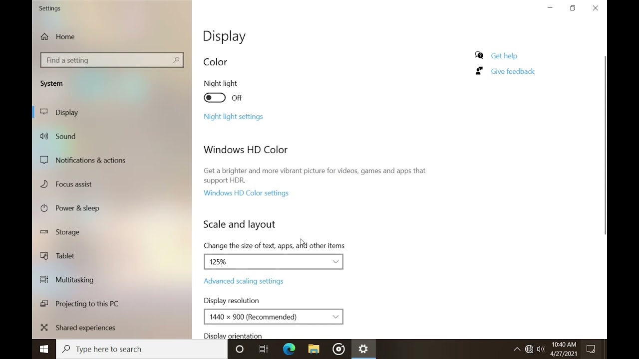 HOW TO CHECK GRAPHICS PROPERTIES IN WINDOWS 10 - YouTube