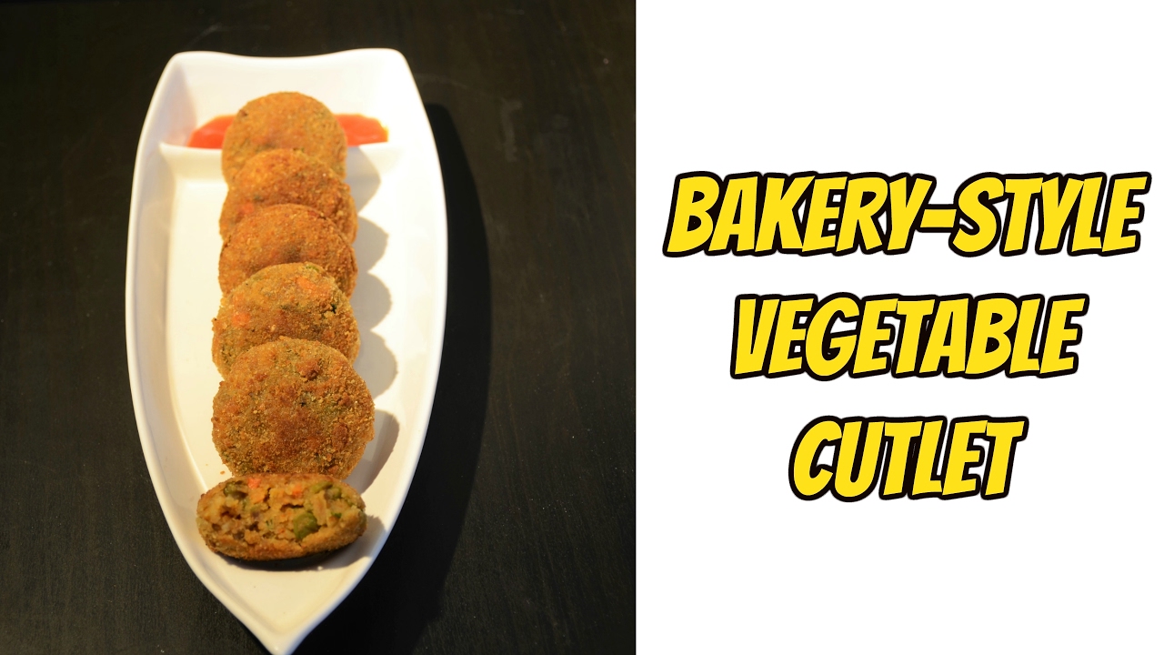 Bakery style-Vegetable cutlet | how to make vegetable cutlet - YouTube