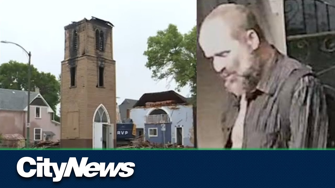 Police release images of arson suspect as more loss emerges - YouTube