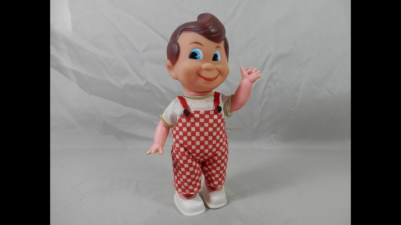 Vintage Big Boy Bob's Plastic Doll By Dakin Dream Doll Toy - YouTube