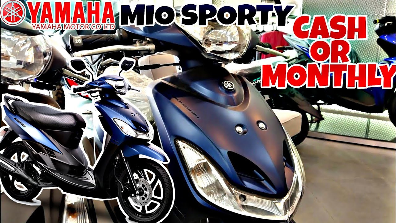 YAMAHA MIO SPORTY UPDATE PRICE - YouTube