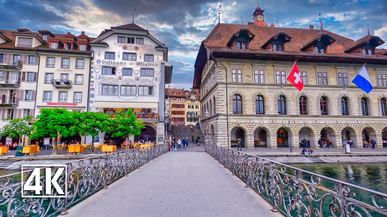 Lucerne, Switzerland 🇨🇭 the beautiful lakeside city in central ...