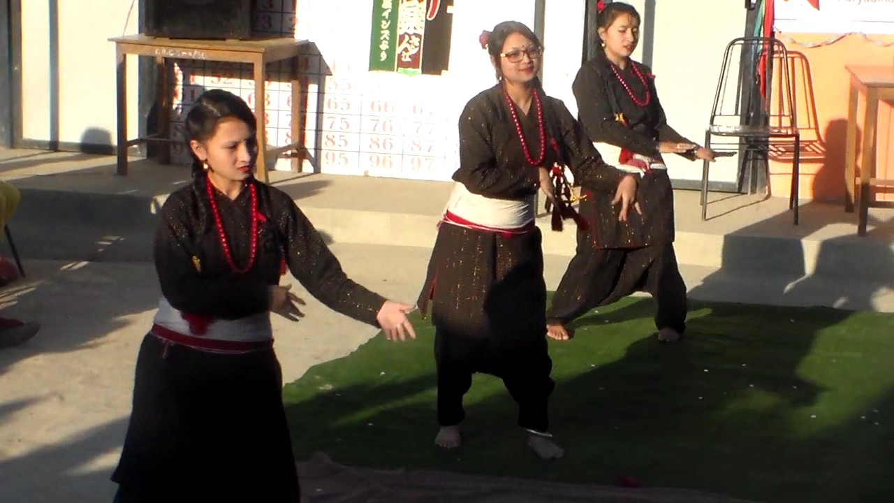 Newari dance - YouTube