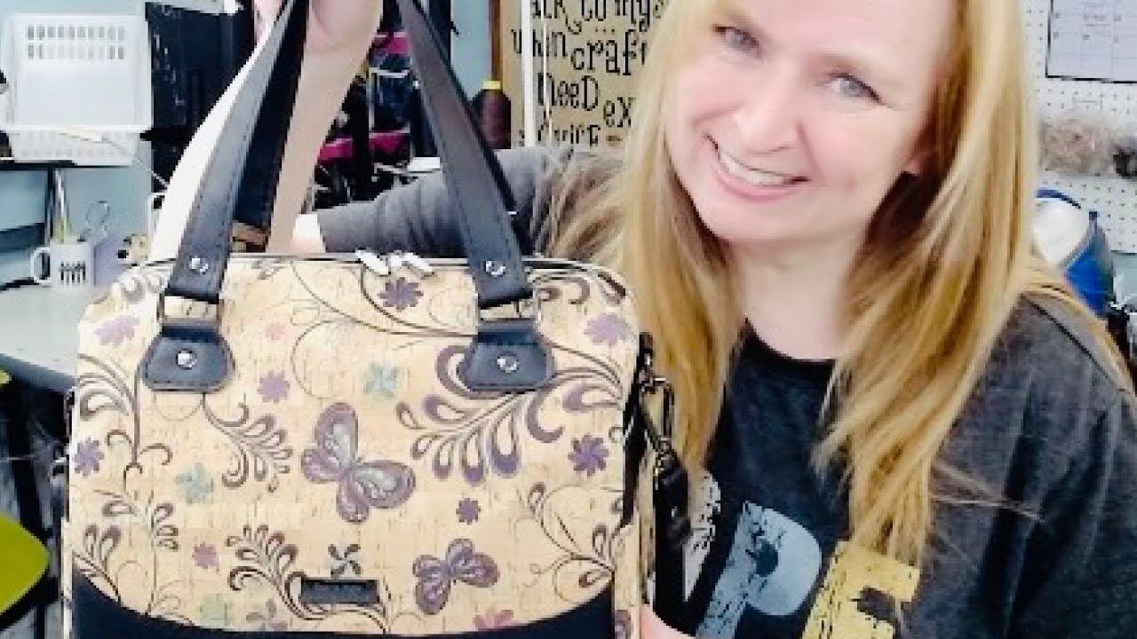 Meet the Violet Barrel Bag by Sew Many Creations - YouTube