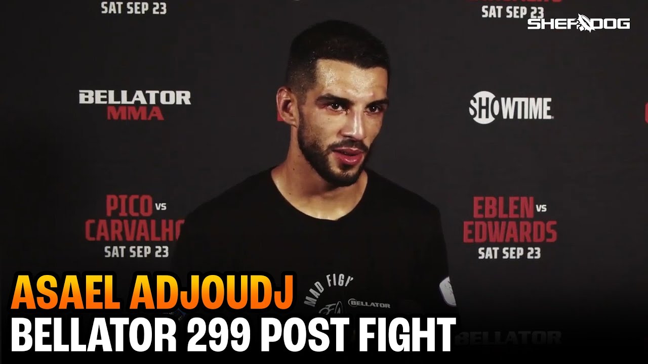 Asael Adjoudj | Bellator 299 Post Fight Interview - YouTube