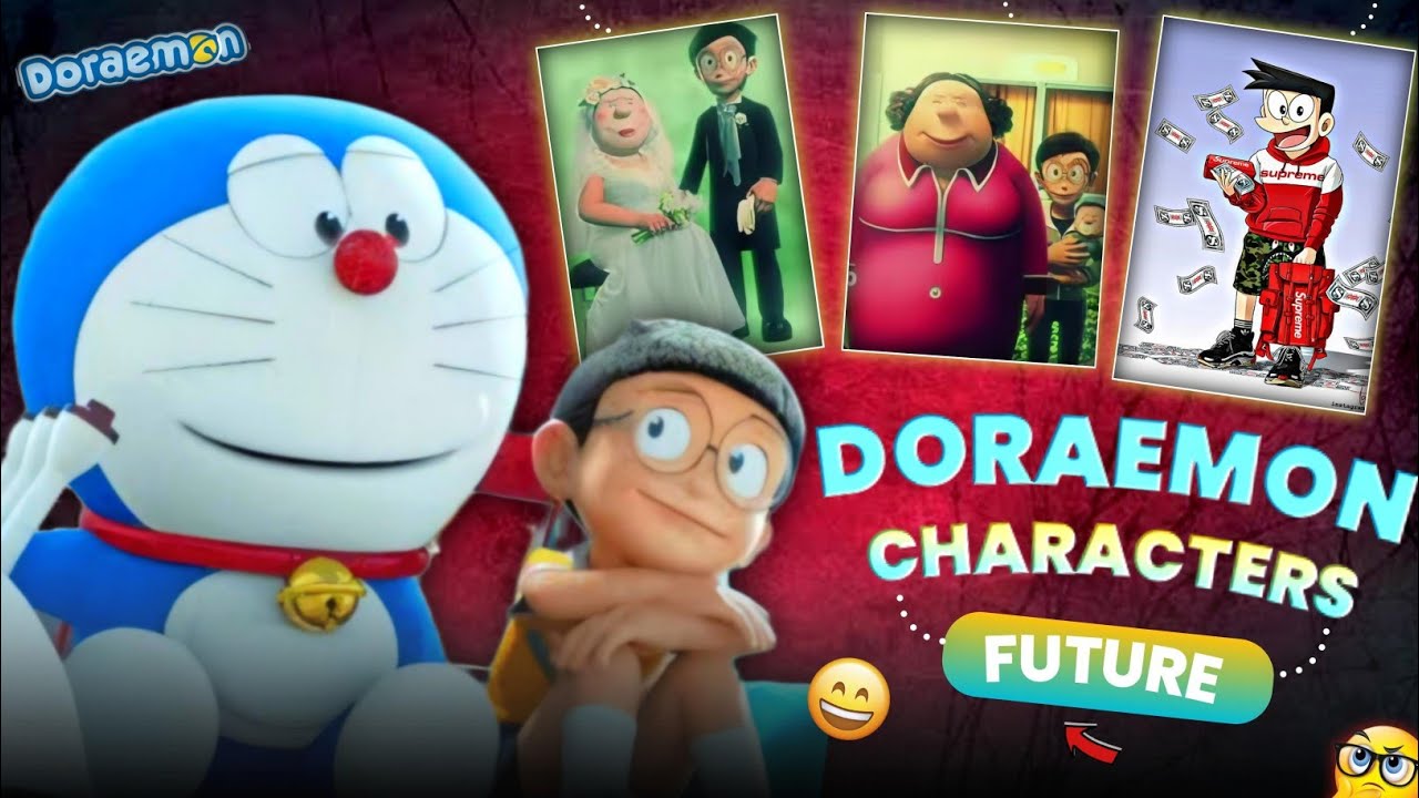 What Will Be The Future Of All Doraemon Characters | @AnimationVilla # ...