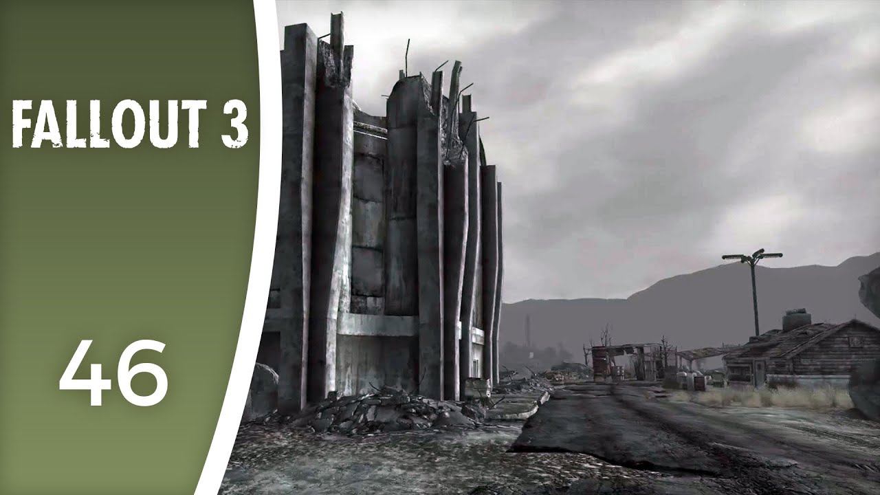 Fort Constantine has its top cut off - Let's Play Fallout 3 #46 - YouTube