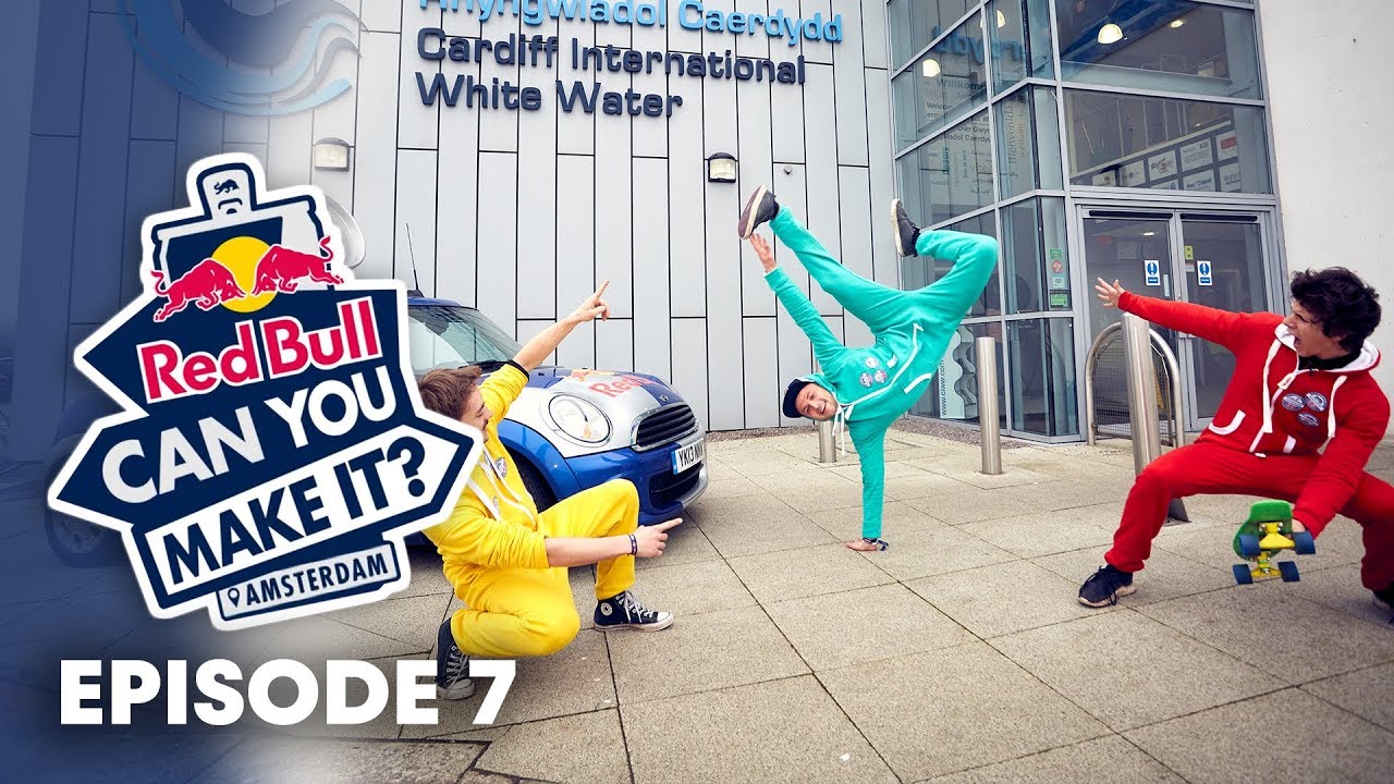 360° pole vaulting over water. | Red Bull Can You Make It Episode 7 ...
