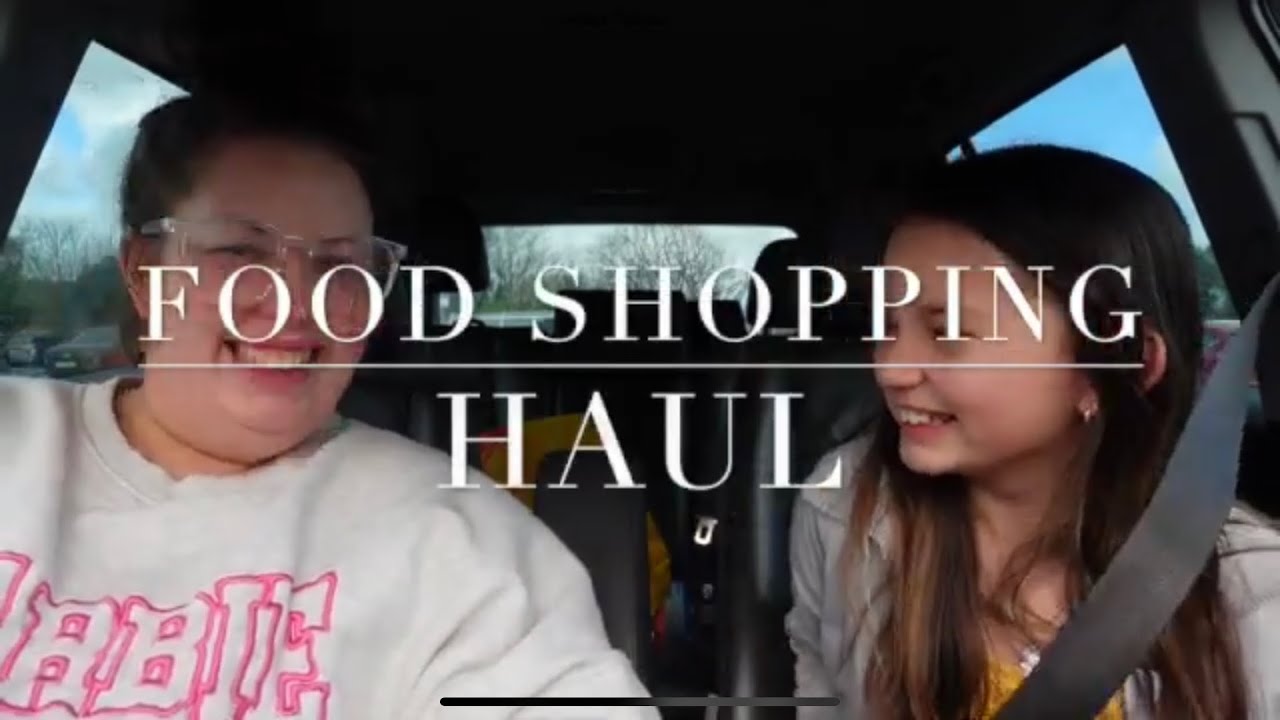Weekly food shop| food haul - YouTube