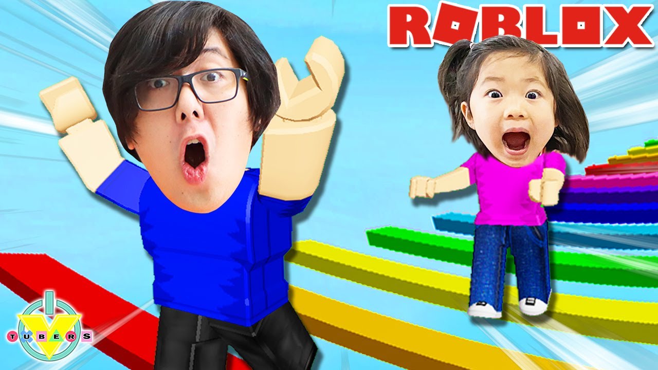 Emma and Daddy Play Hide N Seek in Roblox!! Fun Family Games - YouTube