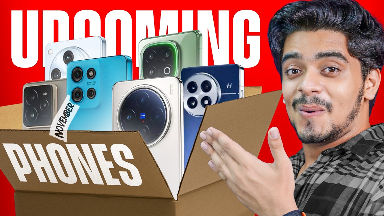 Best Upcoming Smartphones in November 2024 ⚡ Crazy Smartphone Launches ...