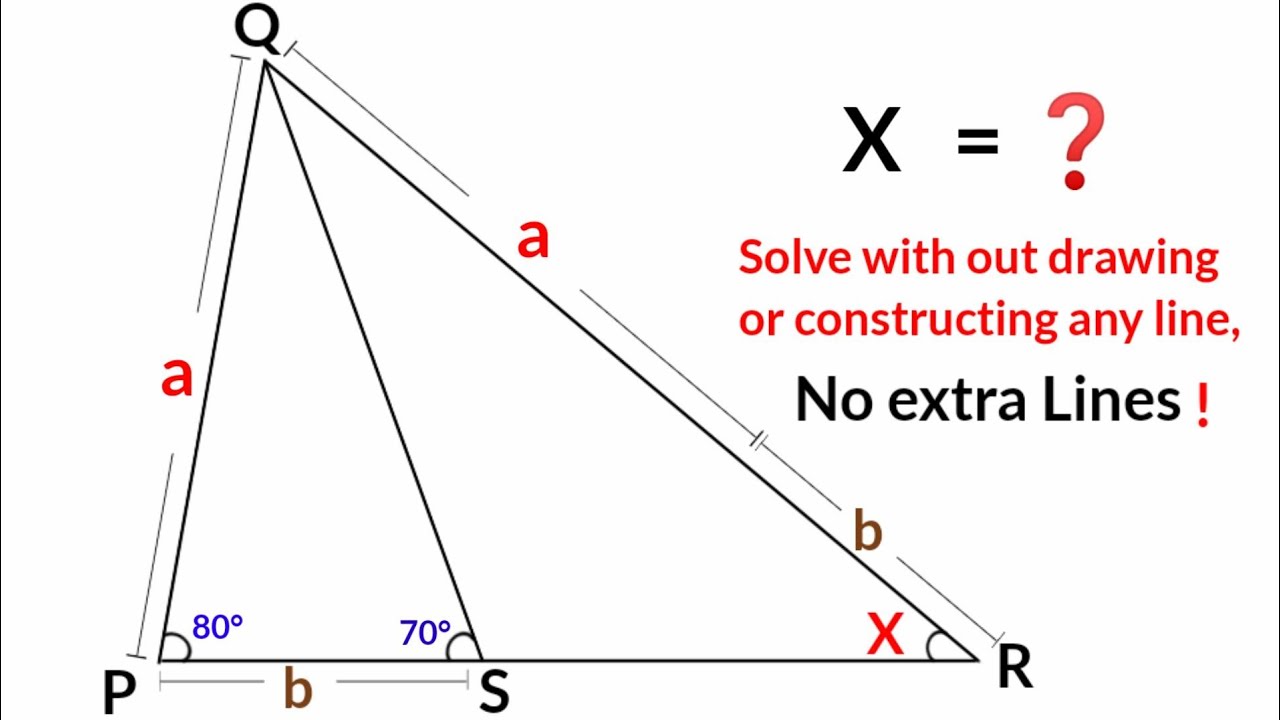 perfect solving with no extra lines - YouTube