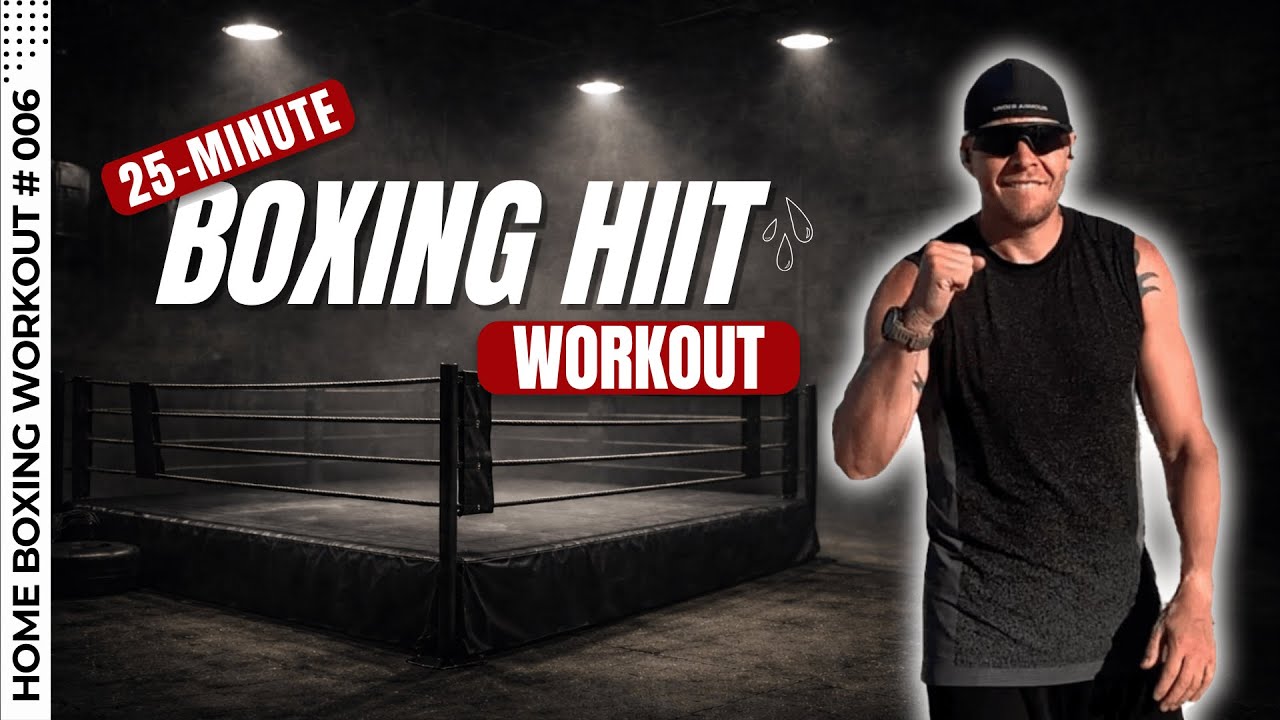 Boxing HIIT Fat Burn Workout | 25 Minutes Full Body - YouTube