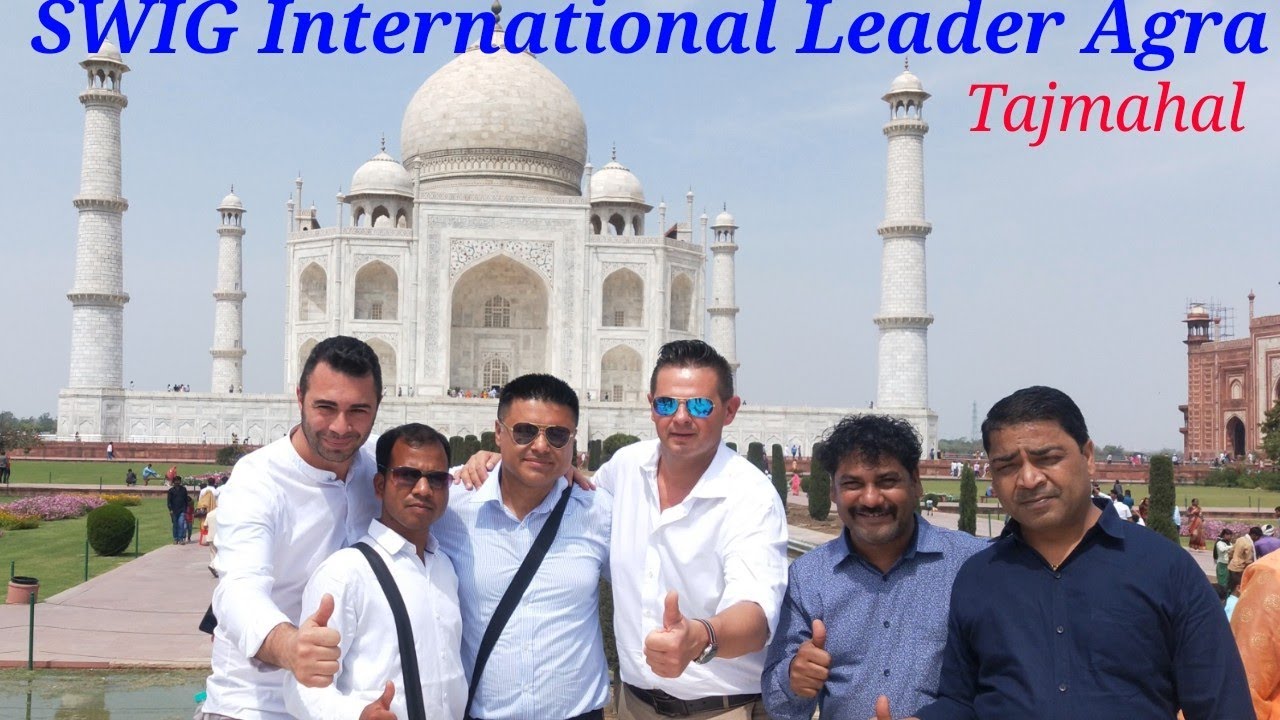 SkyWay Invest Group SWIG International Leaders in Agra Tajmahal - YouTube