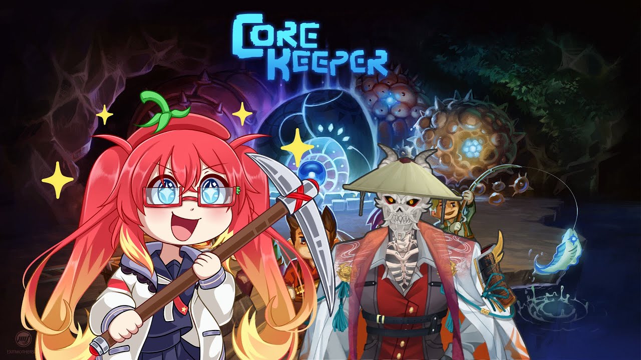 [Core Keeper] #2 with @JapoiMajima 💀 we unalive a lot :) - YouTube