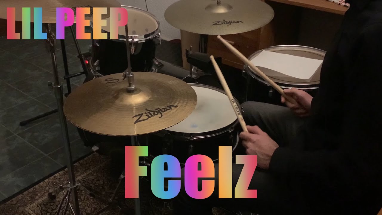 Lil Peep - Feelz - Drum Cover - YouTube