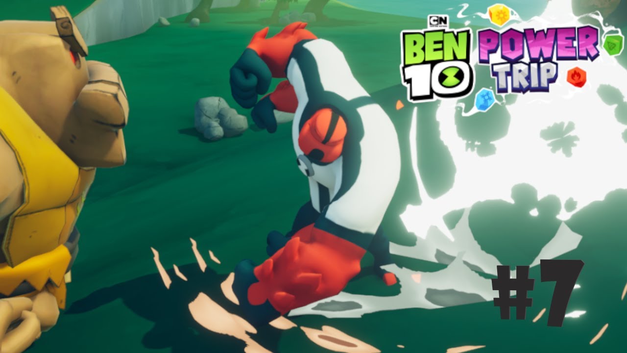 Ben 10: Power Trip Walkthrough Part 7 - SAVING THE FACTORY! - YouTube
