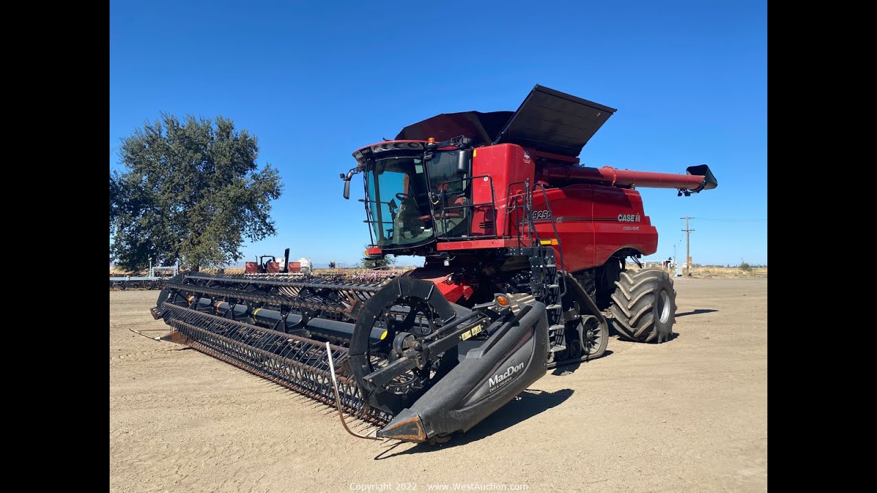 Lot AA 0001: 2020 Case IH AFS 9250 Axial Flow Harvester With MacDon D65 ...