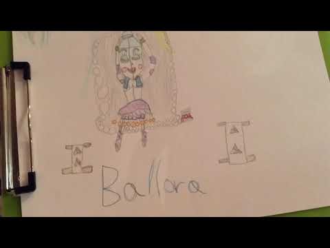 Fnaf Ballora Drawing :D - YouTube