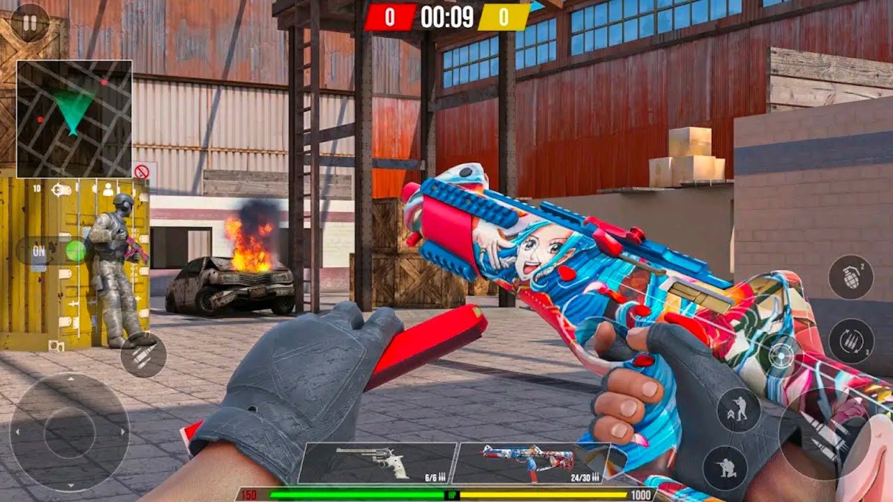 Counter Attack CS Ops Gun Game - Android Gameplay - YouTube