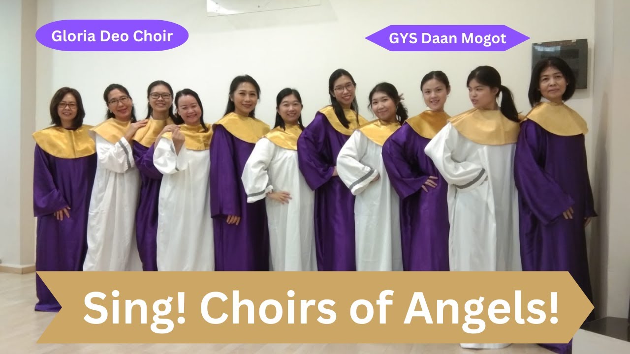 Sing, Choirs of Angels - arr. Victor C. Johnson - Gloria Deo Choir ...