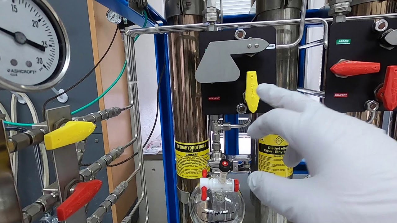 How to use the solvent system in the Yoon group - YouTube
