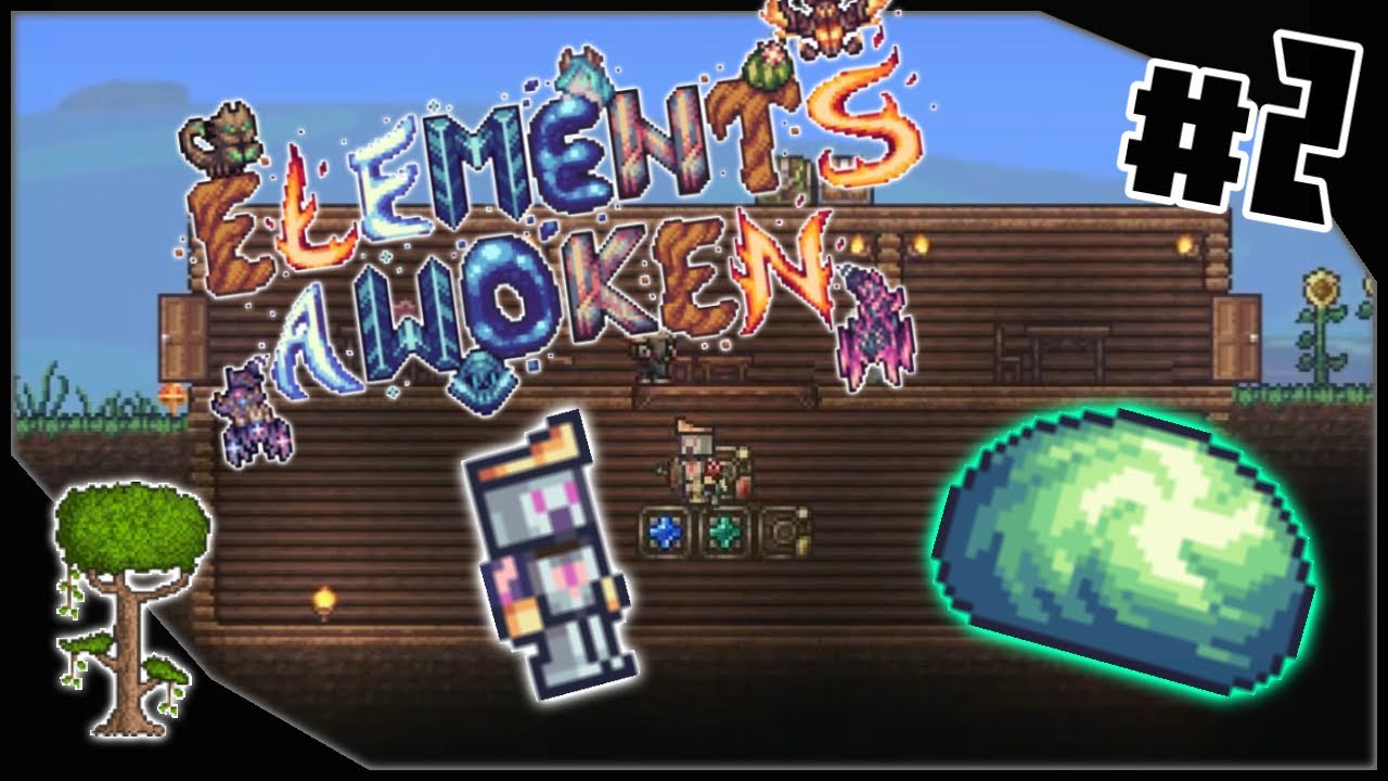 Terraria Elements Awoken #2 | Làm Magic Storage và đánh con Boss đầu ...