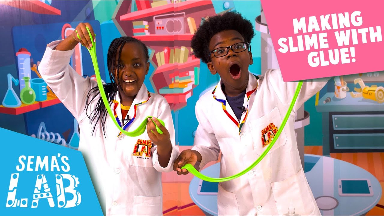 How To Make DIY Slime Using Glue | How To Make Slime Tutorial | Sema's ...