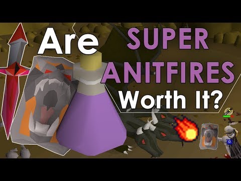 Why You SHOULD Be Using Super Anti-Fire Potions! [Old School Comparison]