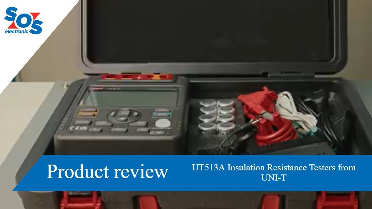 Unboxing UT513A Insulation Resistance Testers from UNI-T | SOS ...