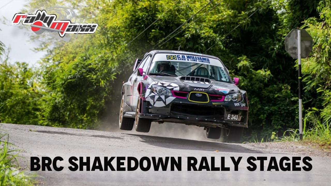 BRC Shakedown Rally Stages Starts About 10am - YouTube