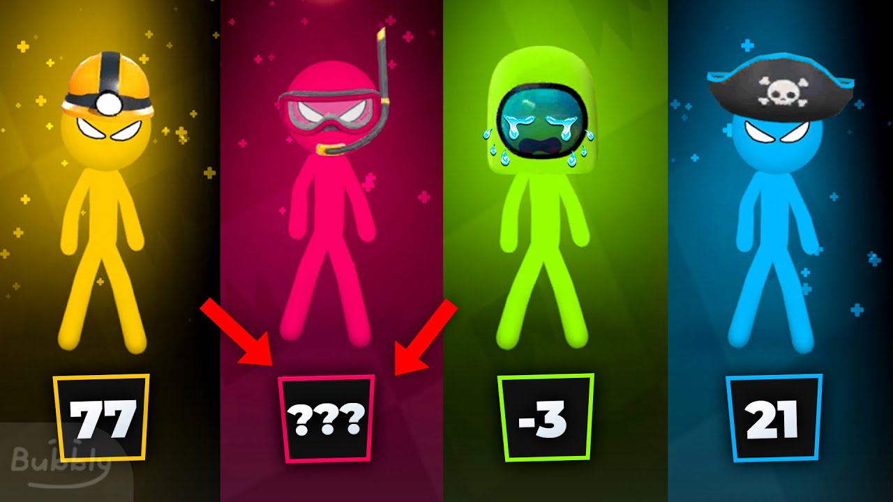 Secret 🤫 PRO Stickman MINIGAMES - Stickman Party Gameplay - YouTube