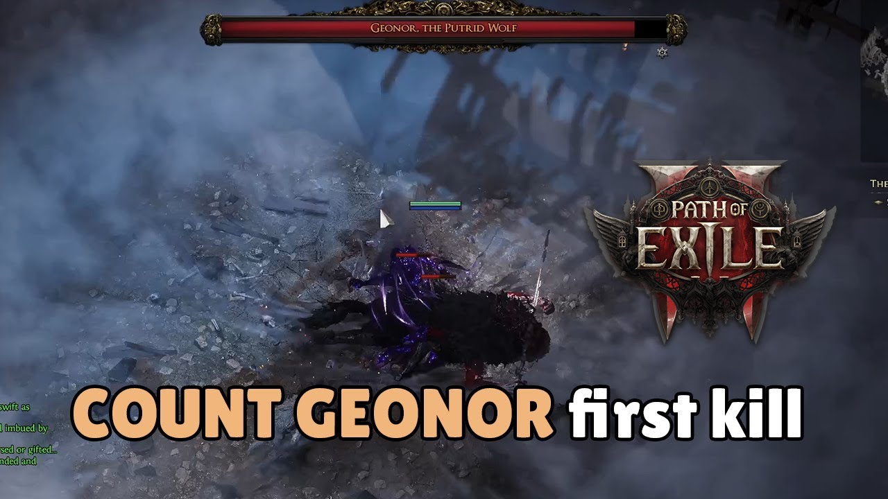 POE2! Witch | Killing Count Geonor! - YouTube
