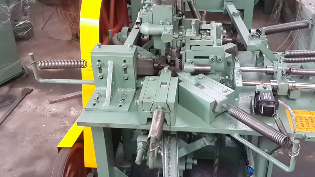 double loop chain machine KCM1024 - YouTube