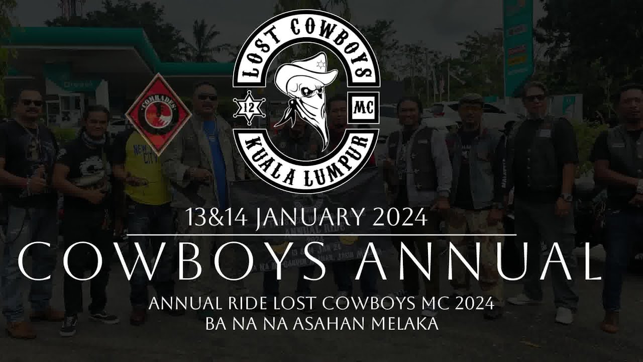 Lost Cowboys Mc 2024-Annual ride - YouTube