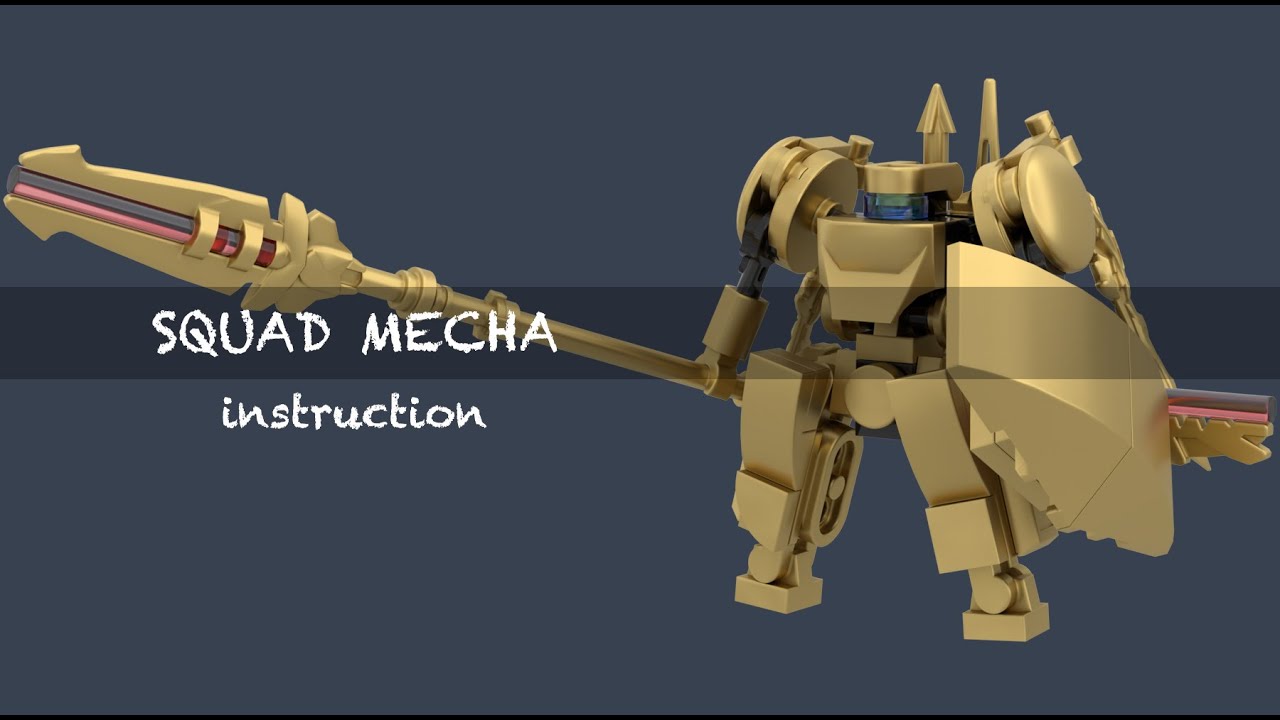 Lego Squad Mecha MOC Instruction - YouTube