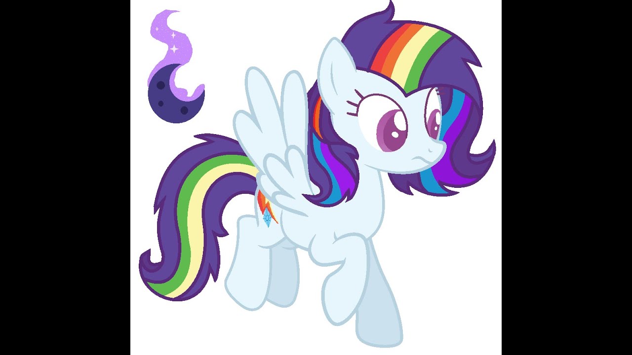 mlp rarity x rainbow dash (crazy ship) (base edit ) - YouTube